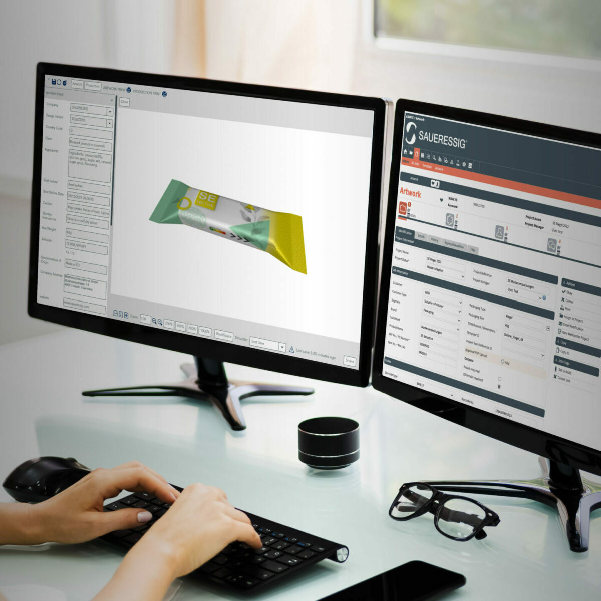 Design creation and repro preparation - SAUERESSIG Group